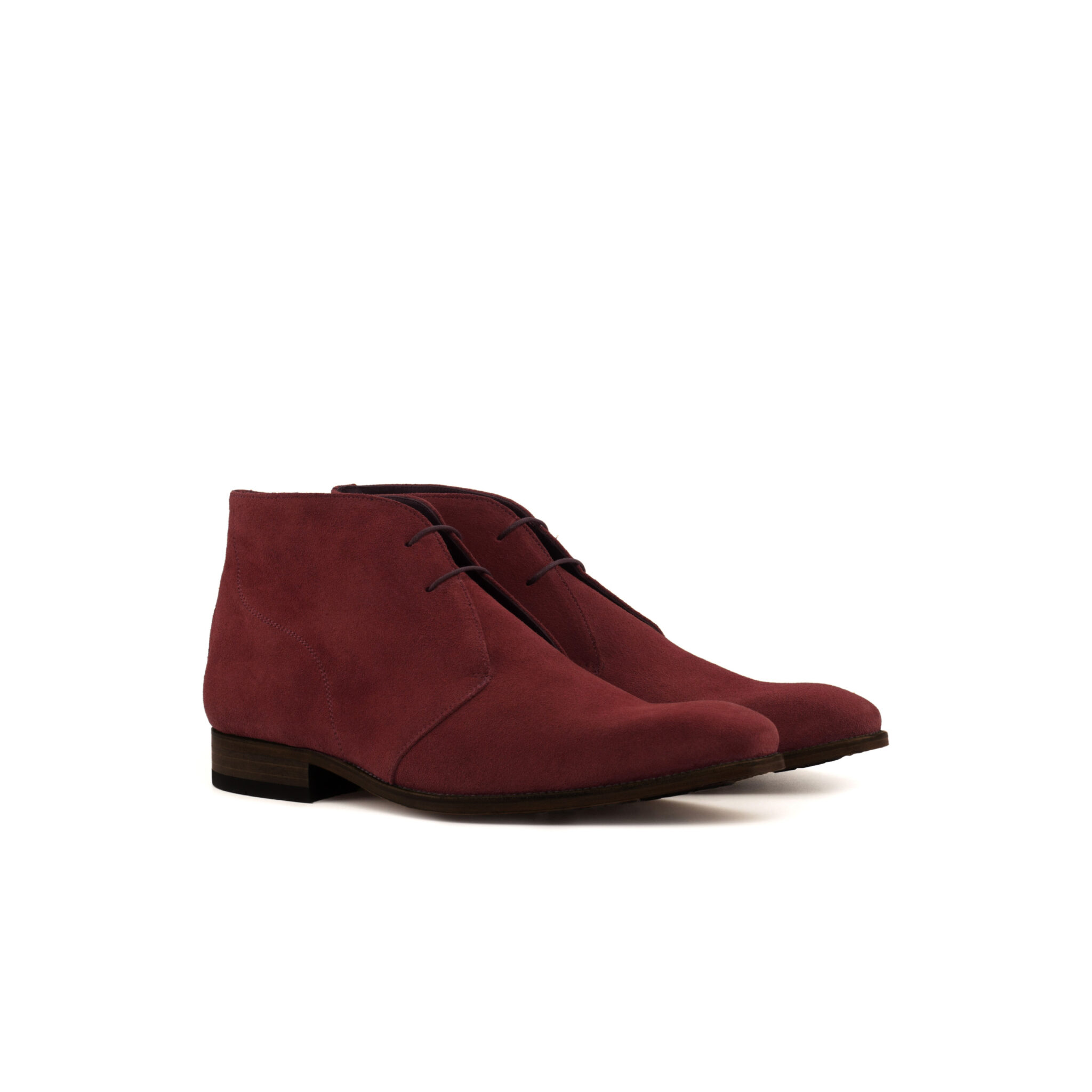Ezra Chukka Boot Oxblood Suede - People of the Seine