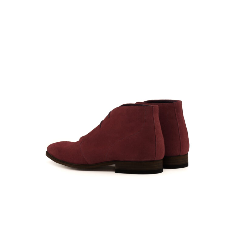 Ezra Chukka Boot Oxblood Suede - People of the Seine