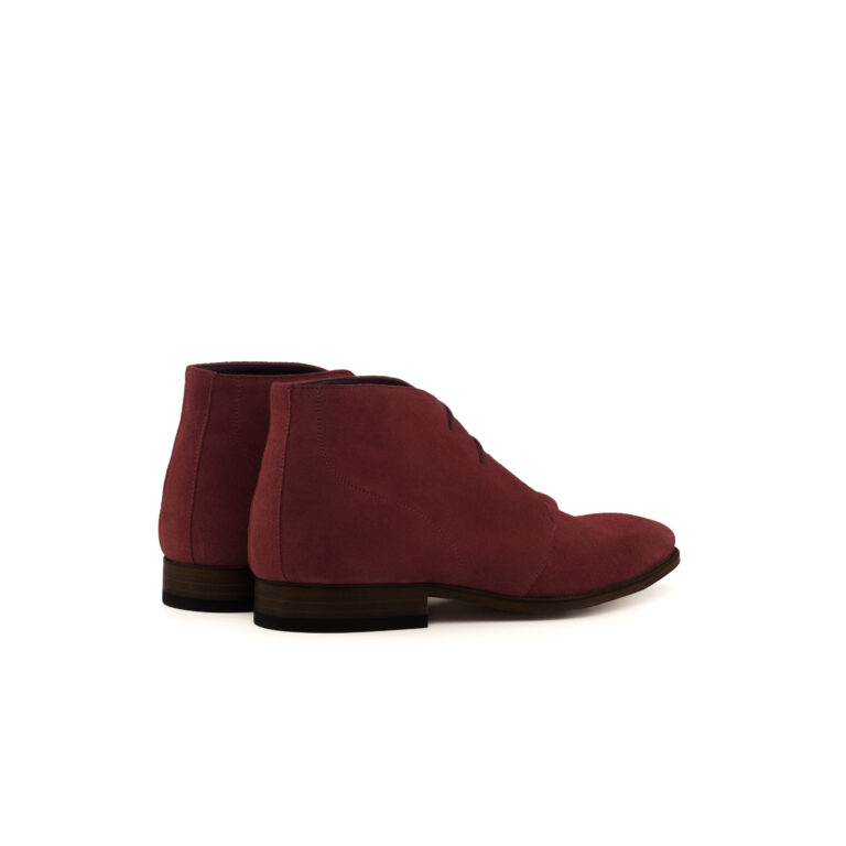Ezra Chukka Boot Oxblood Suede - People of the Seine